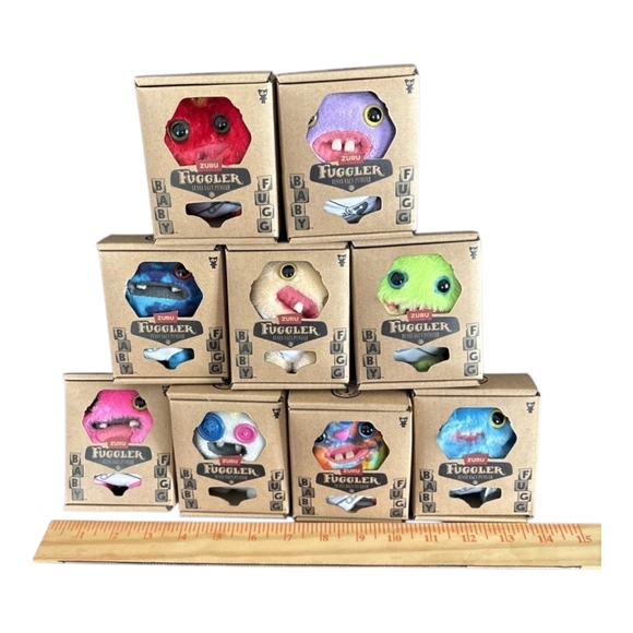 Zuru | Toys | Baby Fugg Mini Zuru Fuggler Complete Set Of 9 Fugglers ...